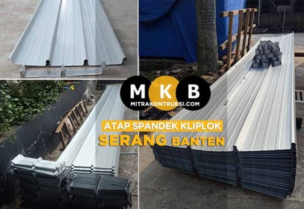 Harga Atap Spandek Kliplok Serang 2025 Jual Per Lembar